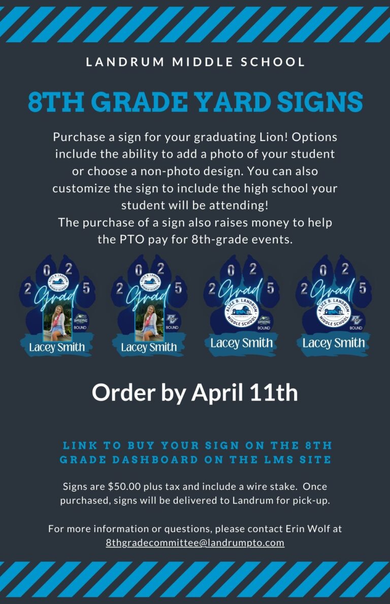8th Grade Dashboard – Alice B. Landrum Middle School