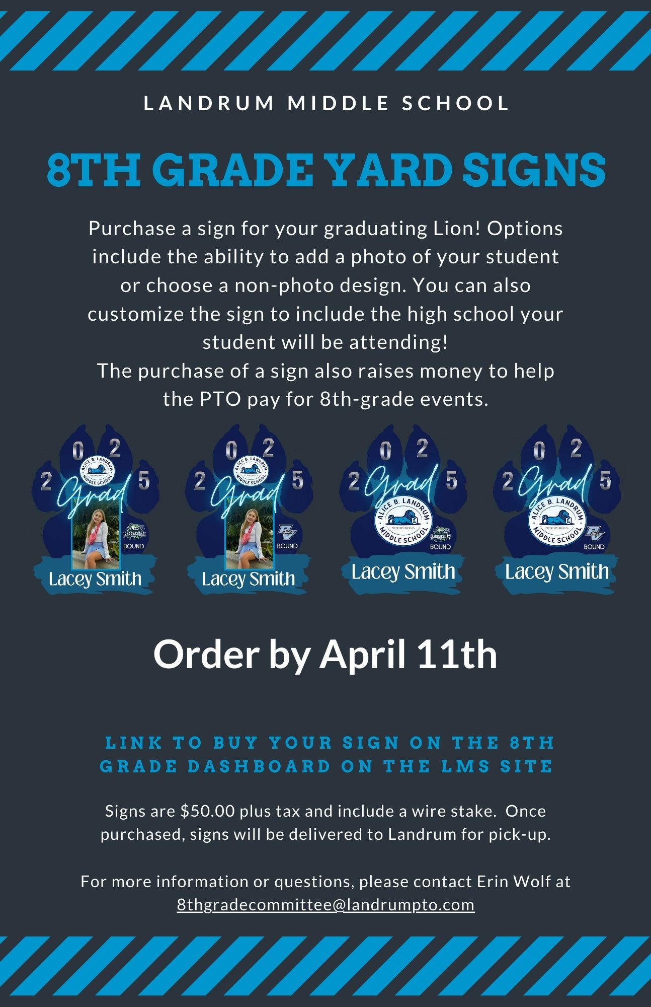 8th Grade Dashboard – Alice B. Landrum Middle School